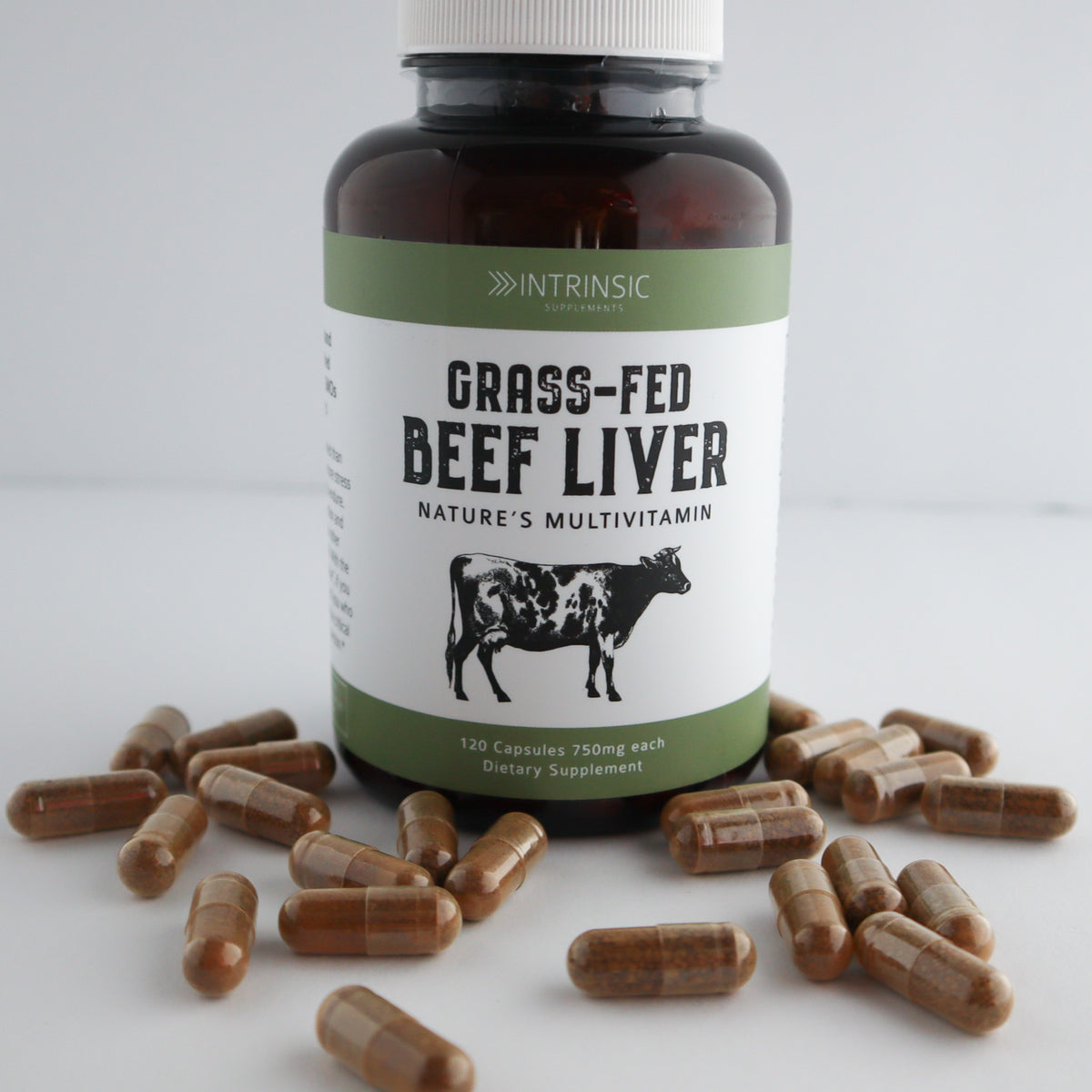 Intrinsic Grass-Fed Beef Liver Supplement – Little Rogue Farm