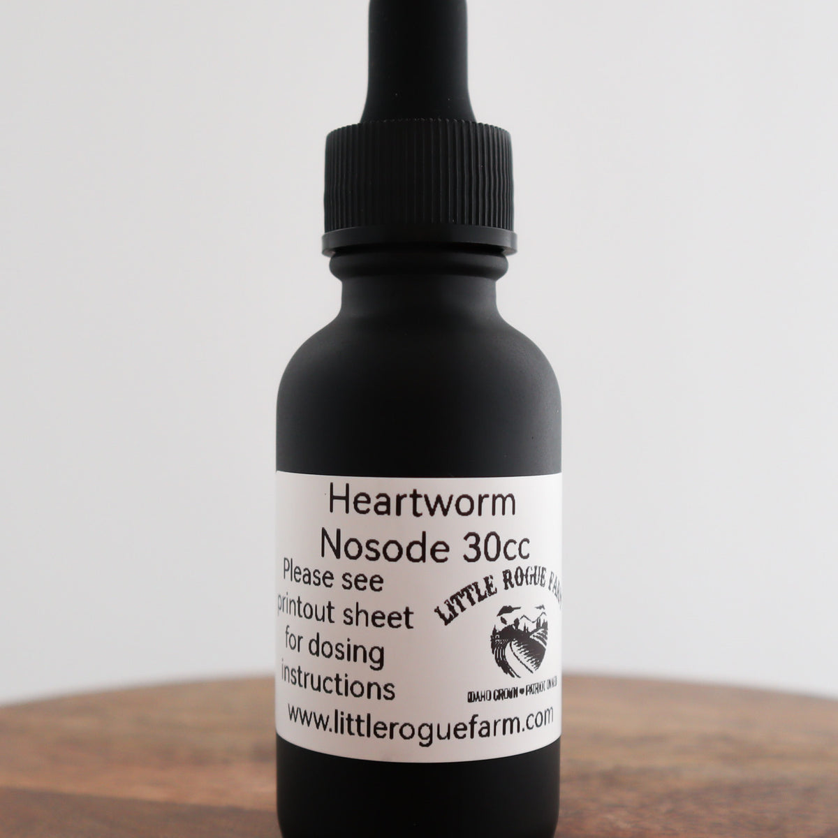 Homeopathic Heartworm Nosode 1oz dropper bottle – Little Rogue Farm