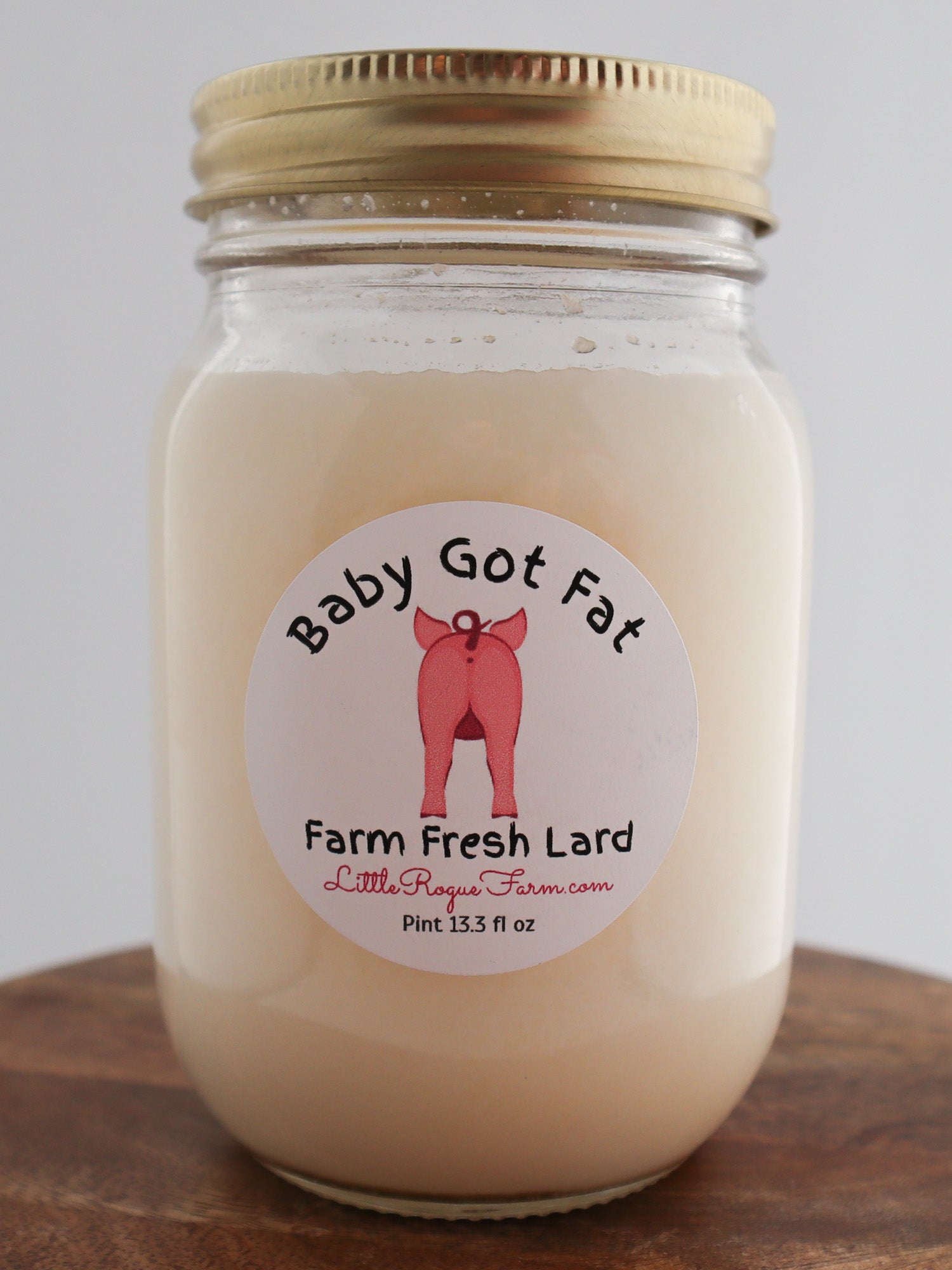 Baby Got Fat Pig Lard – Little Rogue Farm