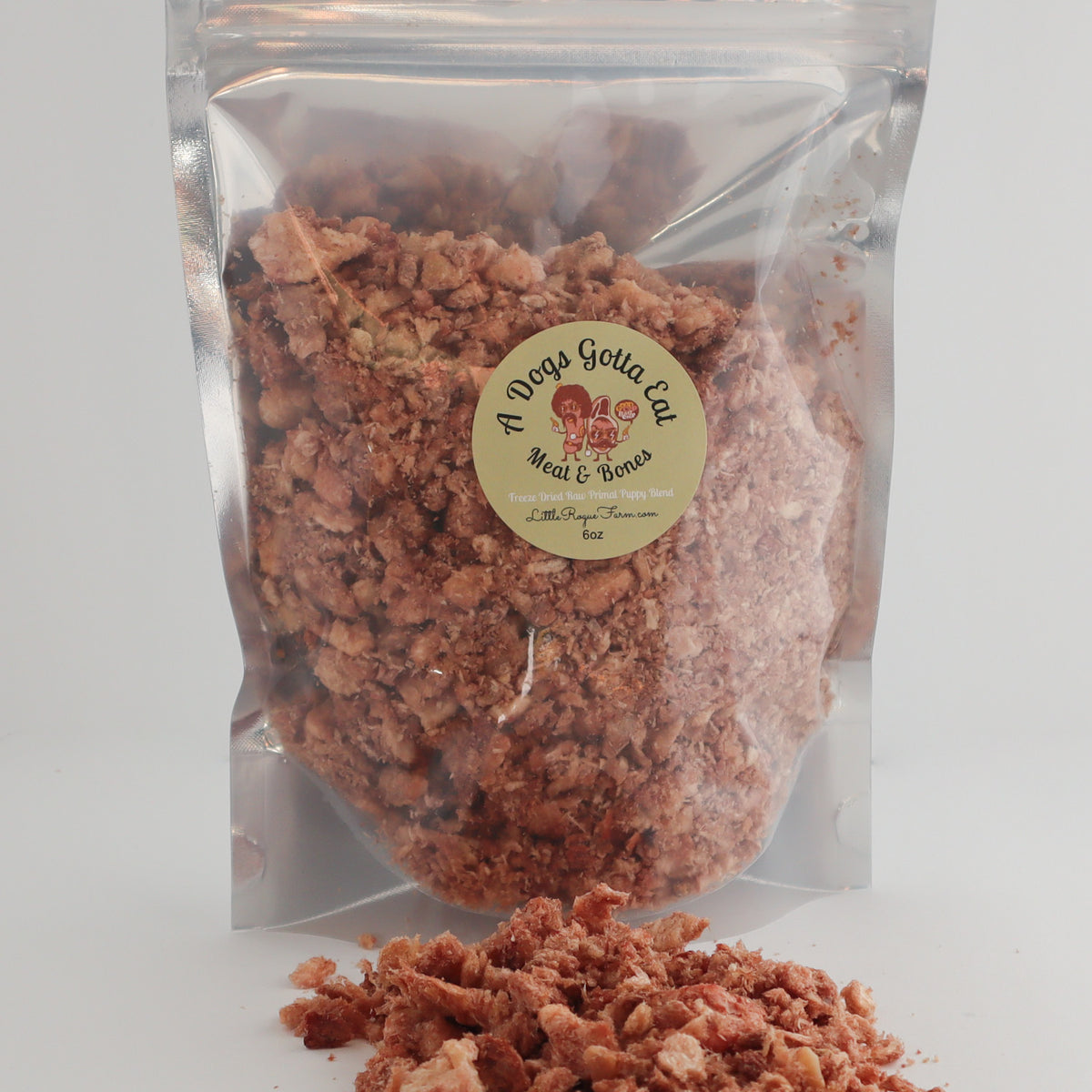 Meat & Bones A Dogs Gotta Eat Freeze Dried Feed Primal Blend Food ...