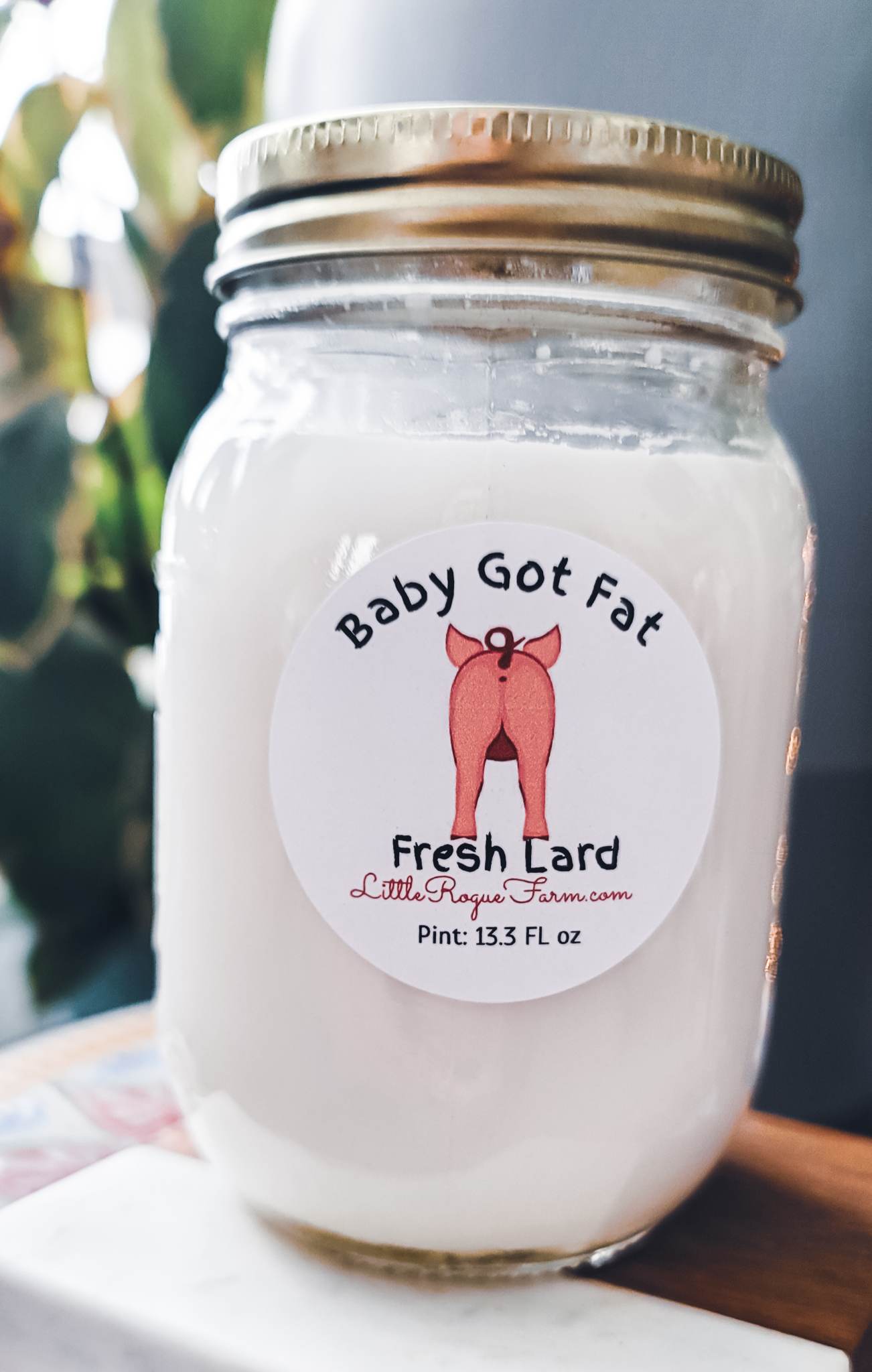 Baby Got Fat Pig Lard – Little Rogue Farm